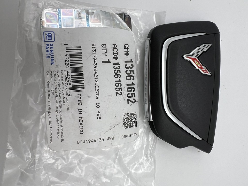 Genuine GM Chevrolet Corvette Smart Key Fob Keyless Entry Remote ...