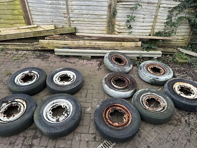VW Volkswagen Split Screen T2 Wheel 14” & Tyre Van Camper Classic Wide ...