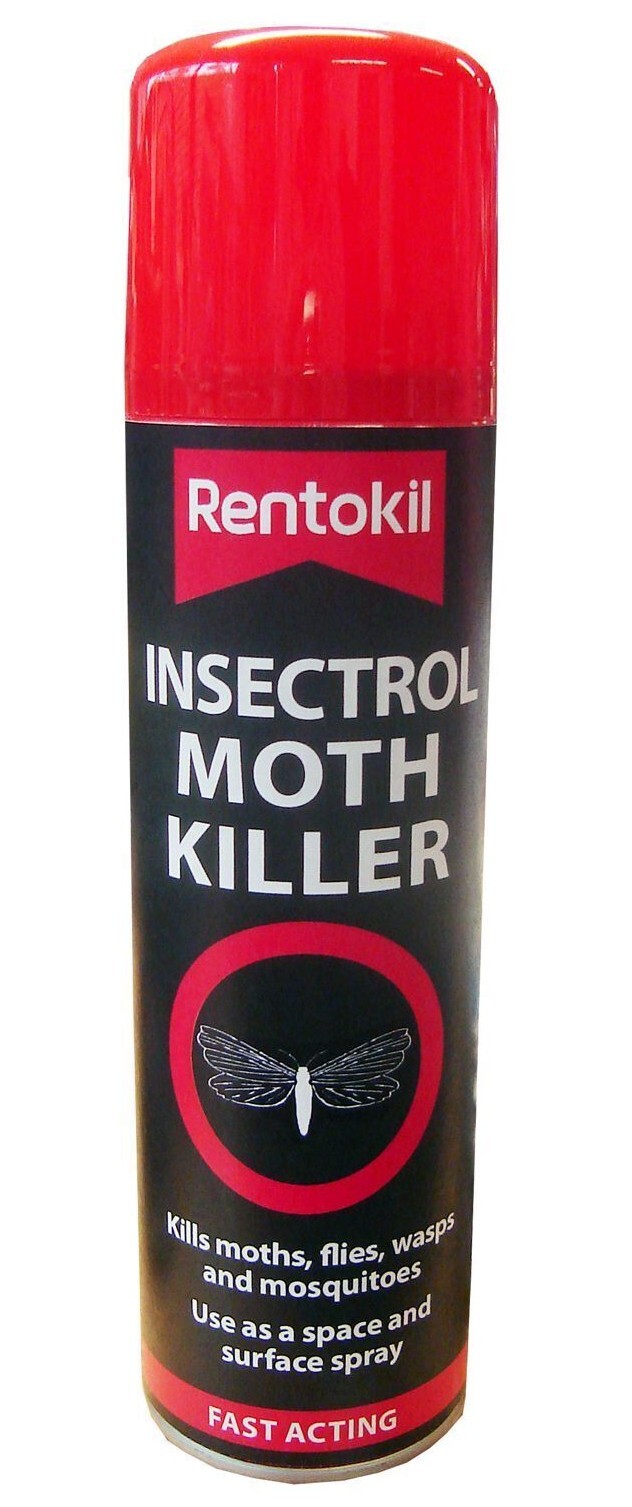 300ML RENTOKIL WASP NEST FLEA KILLER FLYING INSECT CLOTHES MOTH ...