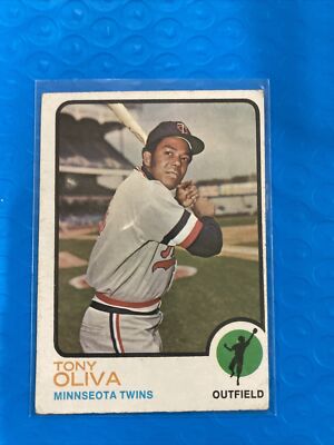 1973 Topps 80 Tony Oliva Minnesota Twins UER Baseball Card | eBay