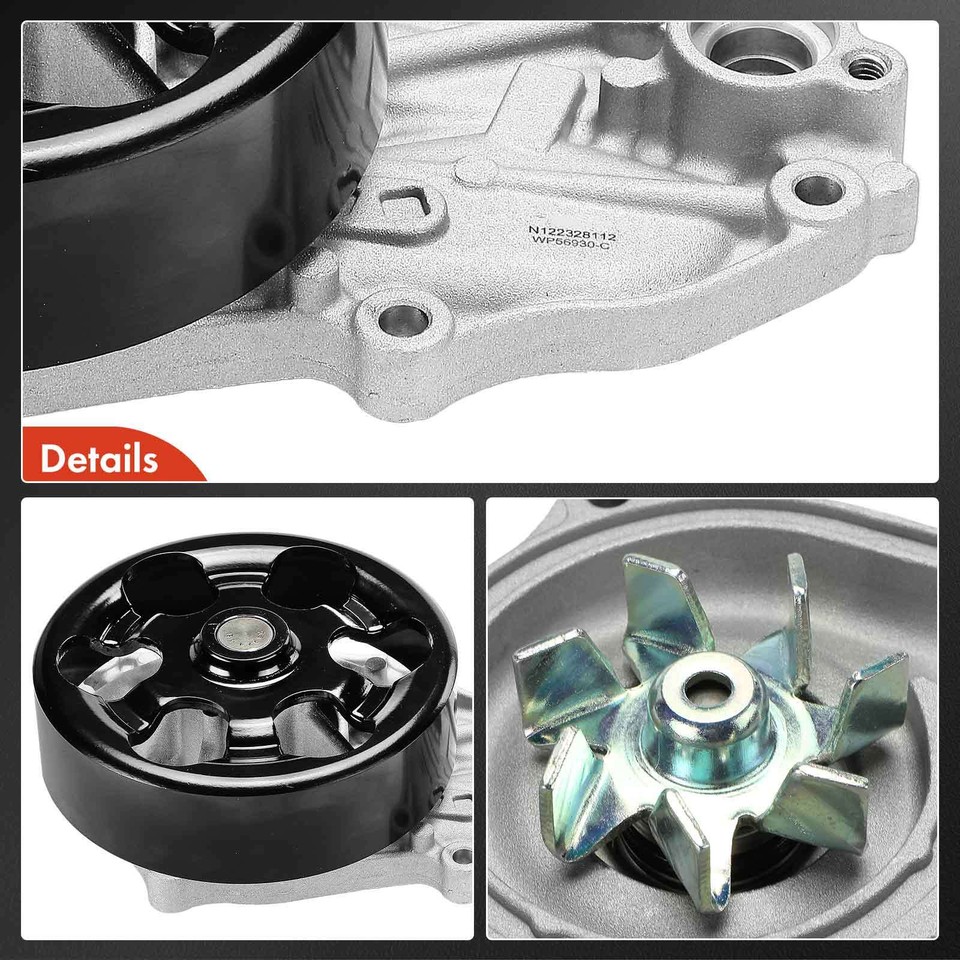 Water Pump Fits for Honda Accord Civic VII 2006-2011 2.4 Type-R ...