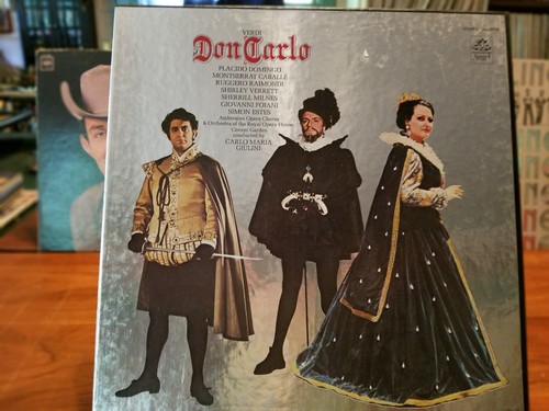 LP Verdi 'Don Carlo Royal Opera House' sdl3774 4lp bpx set with booklet ...
