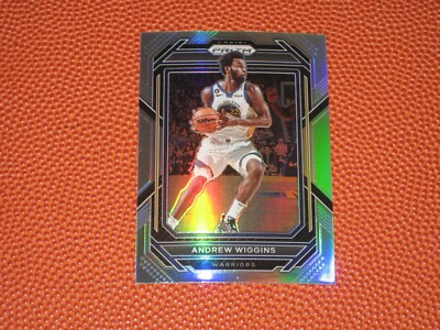 2022-23 Prizm ANDREW WIGGINS Silver Holo GSW Golden State Warriors Dubs ...