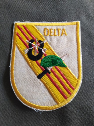 Vietnam War Patch - PROJECT DELTA - USSF B-52 - Green Berets - MACV-SOG ...