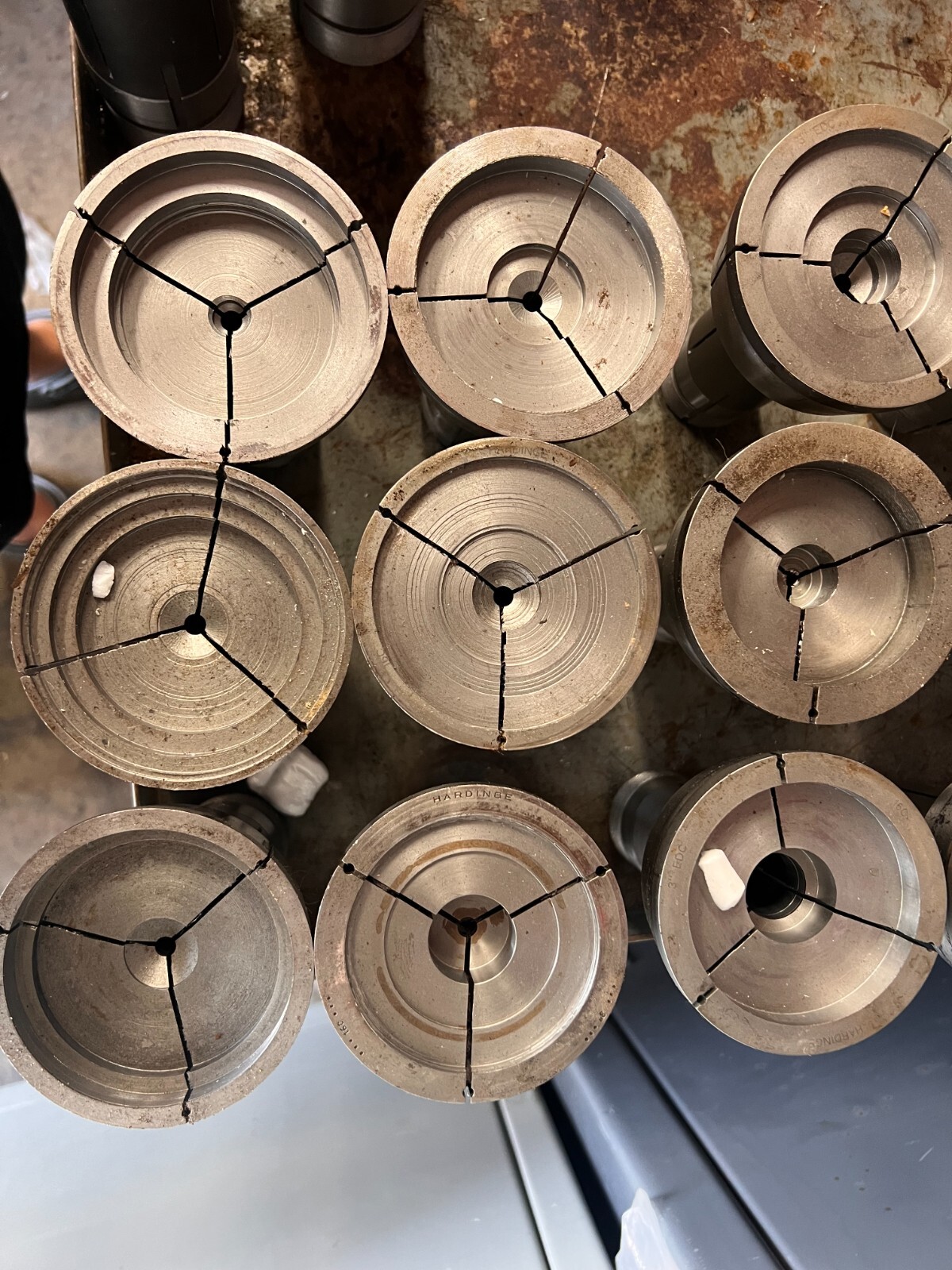 LOT OF HARDINGE 16C 2 " DEEP OC STEP COLLETS LOT OF 3 COLLETS | eBay