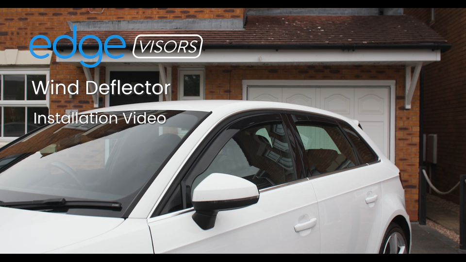 FIAT 500 or FIAT ABARTH 2007-Up 3 Door Hatchback Wind Deflectors 2pc ...