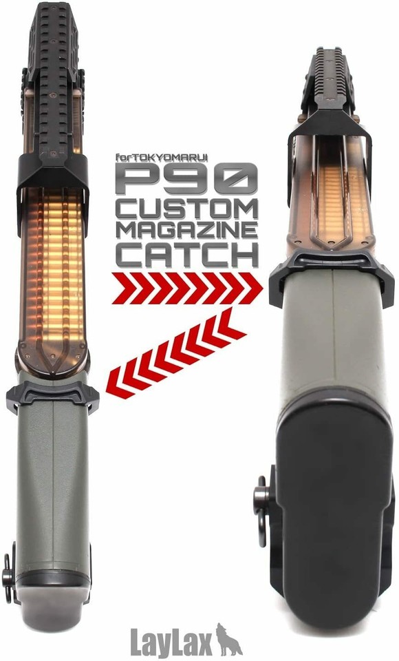 RayLax F.FACTORY P90 Custom Magazine Catch Accessories for Air Guns ...