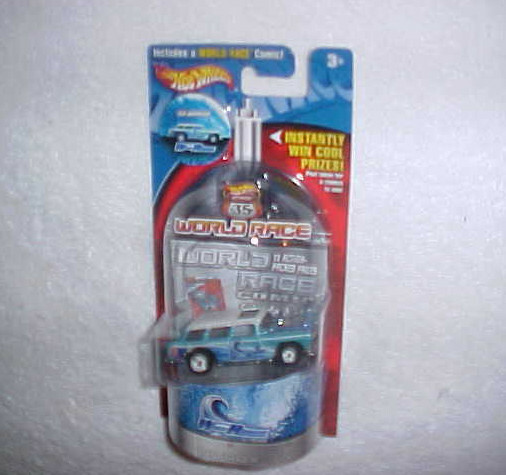 Hot Wheels WAVE RIPPERS '55 CHEVY NOMAD & race comic VHTF RARE HW ...