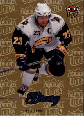 2007-08 Ultra Gold Medallion #178 Chris Drury - HKY | eBay