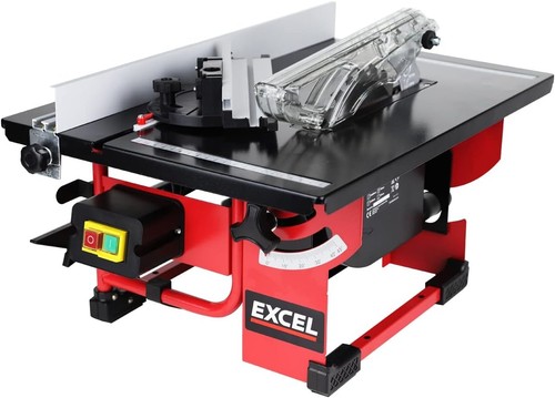 Excel 200mm Portable Table Saw 240V/800W – Compact & Lightweight ...