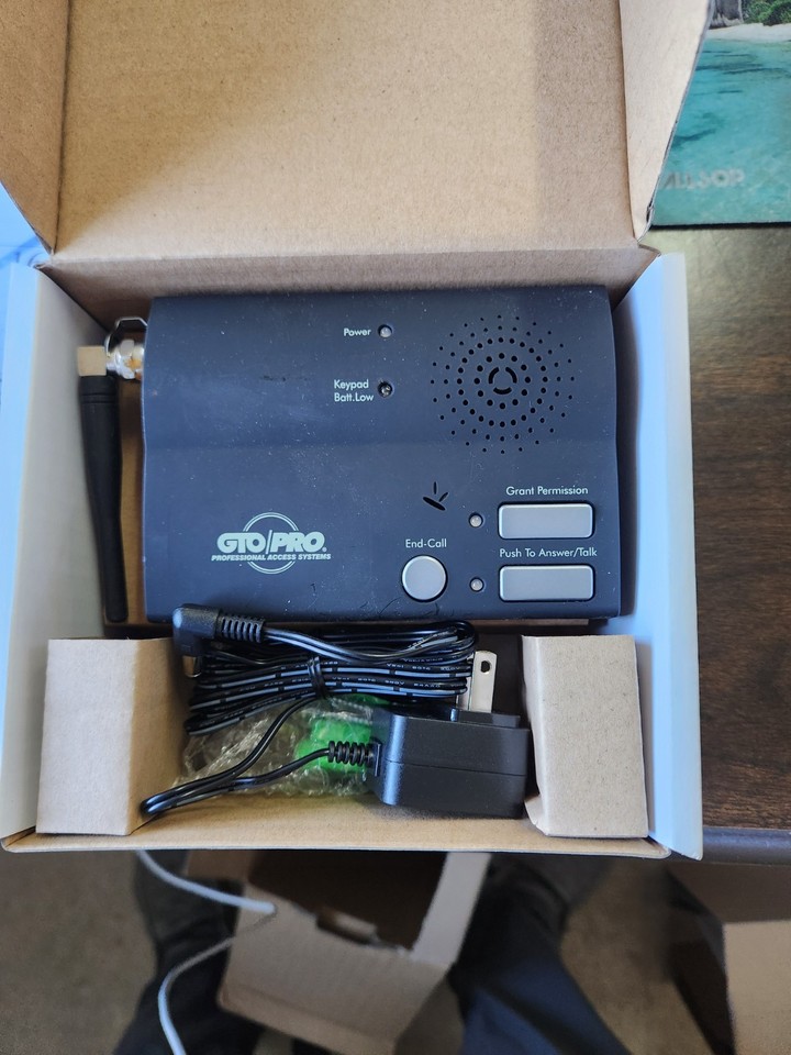 GTO/Access Systems Wireless Intercom w/Intergrated Digital Keypad | eBay