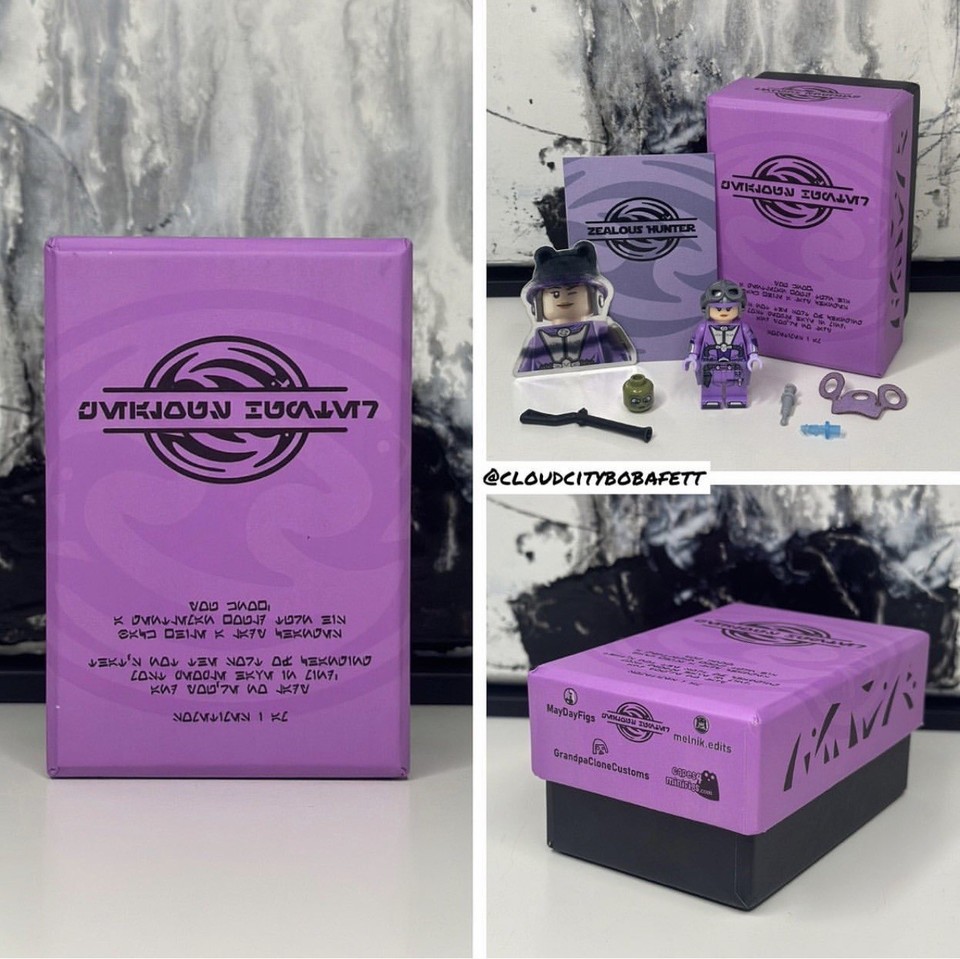 Custom LEGO Star Wars Mayday Bokatan GCC Zam Wesell Zealous Hunter ...