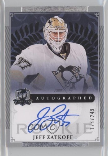 2013-14 Upper Deck The Cup - Rookie Autograph Jeff Zatkoff #98 /249 (AU ...
