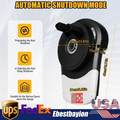 Automatic Roll Up Door Opener Garage Roller Door Opener with 2 Remotes ...