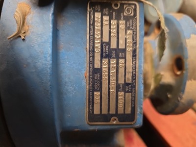 Goulds 3196 STX Pump 1x1.50-6 316 SS INSTALLED BUT NEVER RAN | eBay