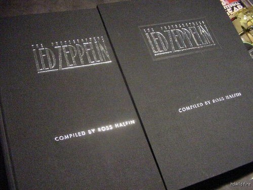 THE PHOTOGRAPHER'S LED ZEPPELIN BOOK ROSS HALFIN Jimmy Page signed ...