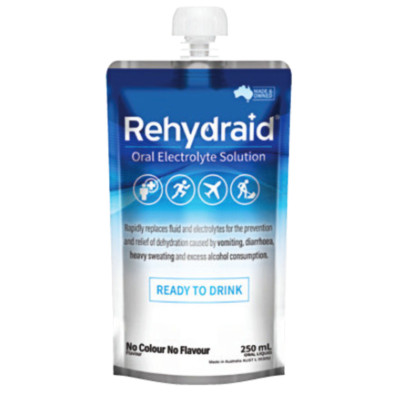 Rehydraid Oral Electrolyte Solution 250mL - No Colour/Flavour ...