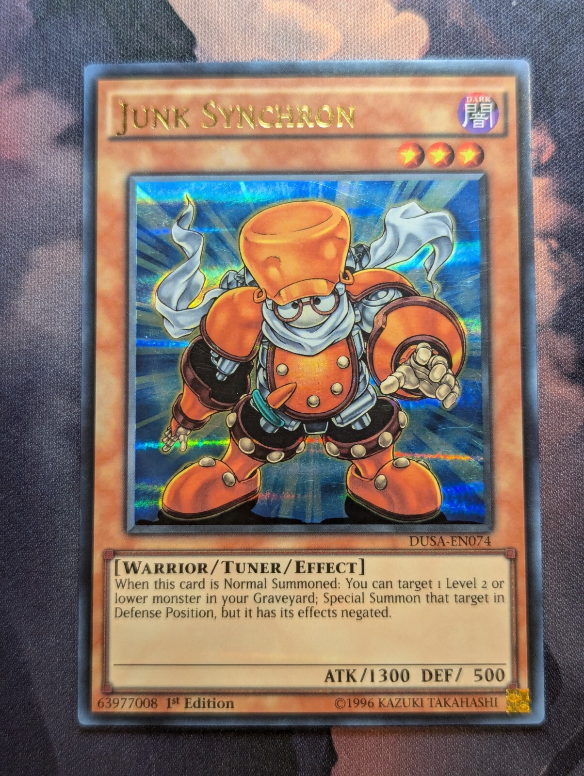 Yu-Gi-Oh DUSA-EN074 - Junk Synchron - Ultra Rare - NM/VLP - 1st Edition ...