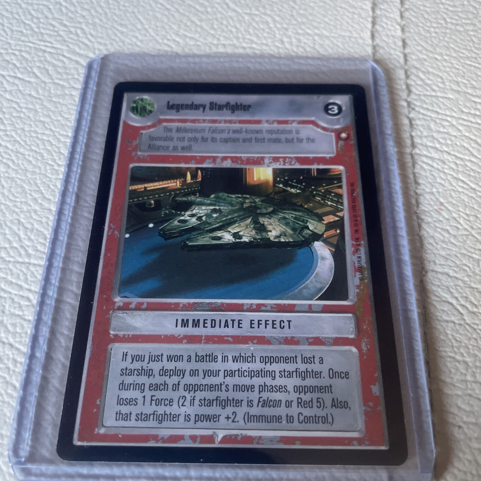 Star Wars CCG Special Edition Legendary Starfighter Decipher SWCCG | eBay