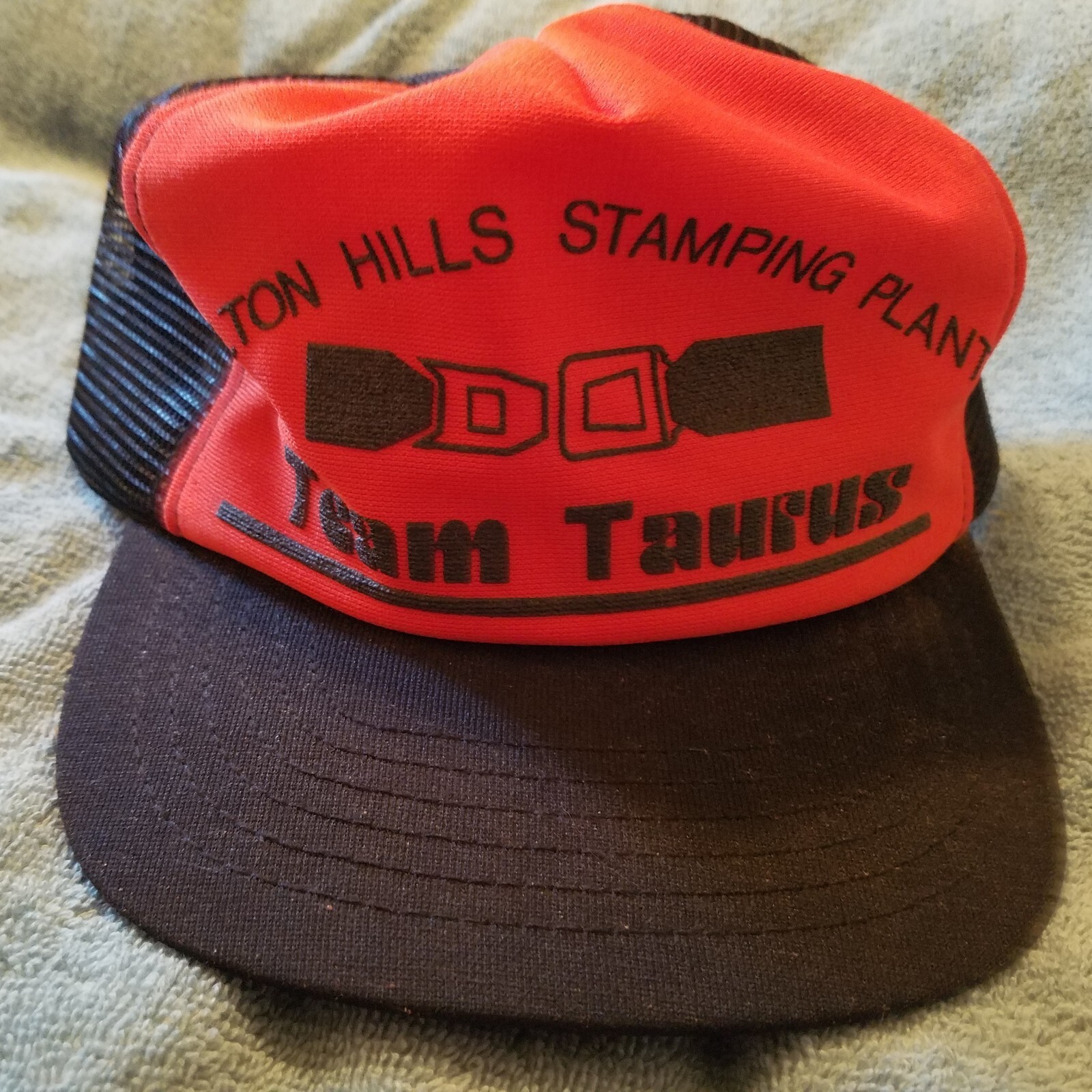Ford Walton Hills Stamping Plant Team Taurus Hat 1980… - Gem
