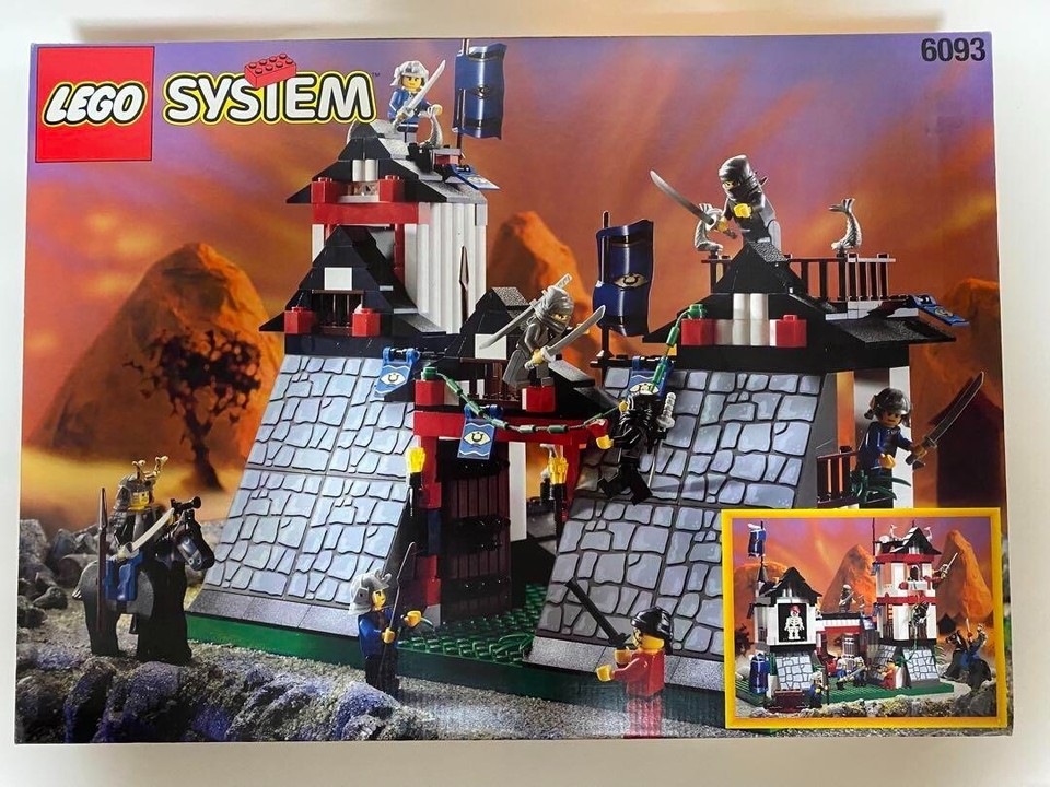LEGO System Flying Ninja's Fortress 6093 In 1998 New Retired Japan | eBay