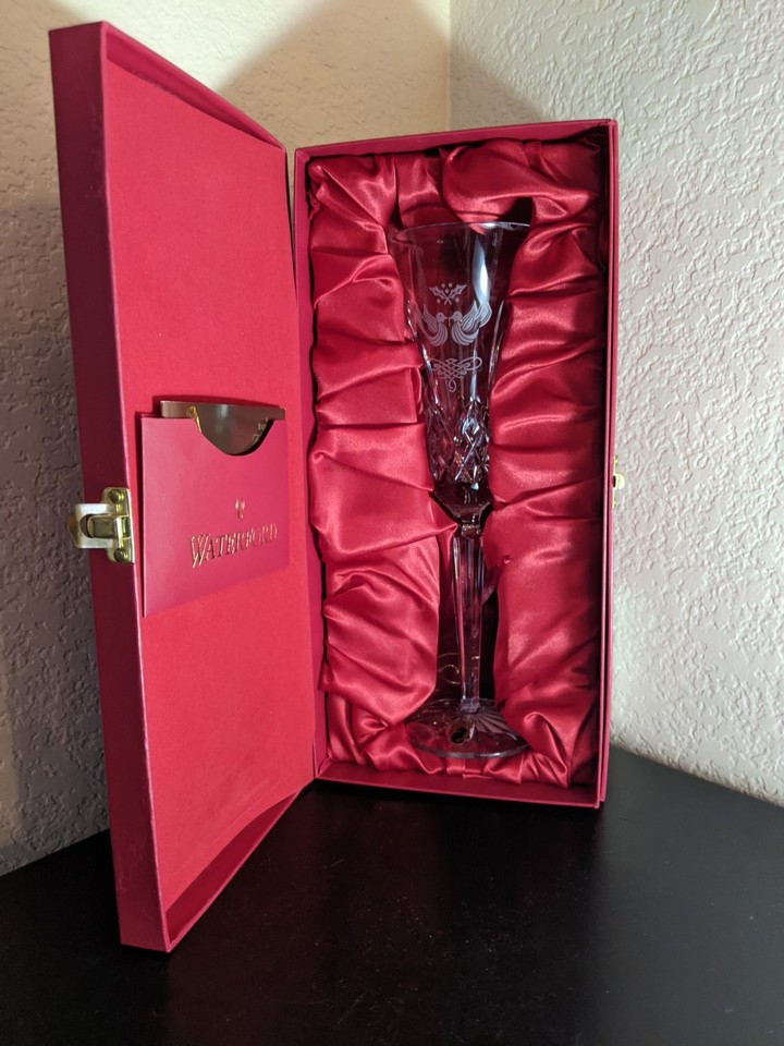 Waterford 1st Edition Crystal Lismore Flute 12 Days of Christmas ...