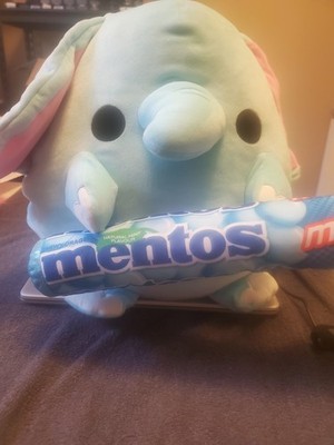 Zuru Snackles Mentos Hugh Hippo Blue Soft Plush Toy 5" | eBay