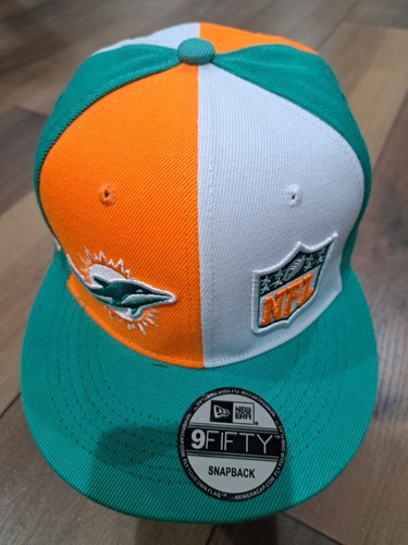 New Era Miami Dolphins Unisex 9FIFTY Snapback Hat Multicolor Cat NFL ...