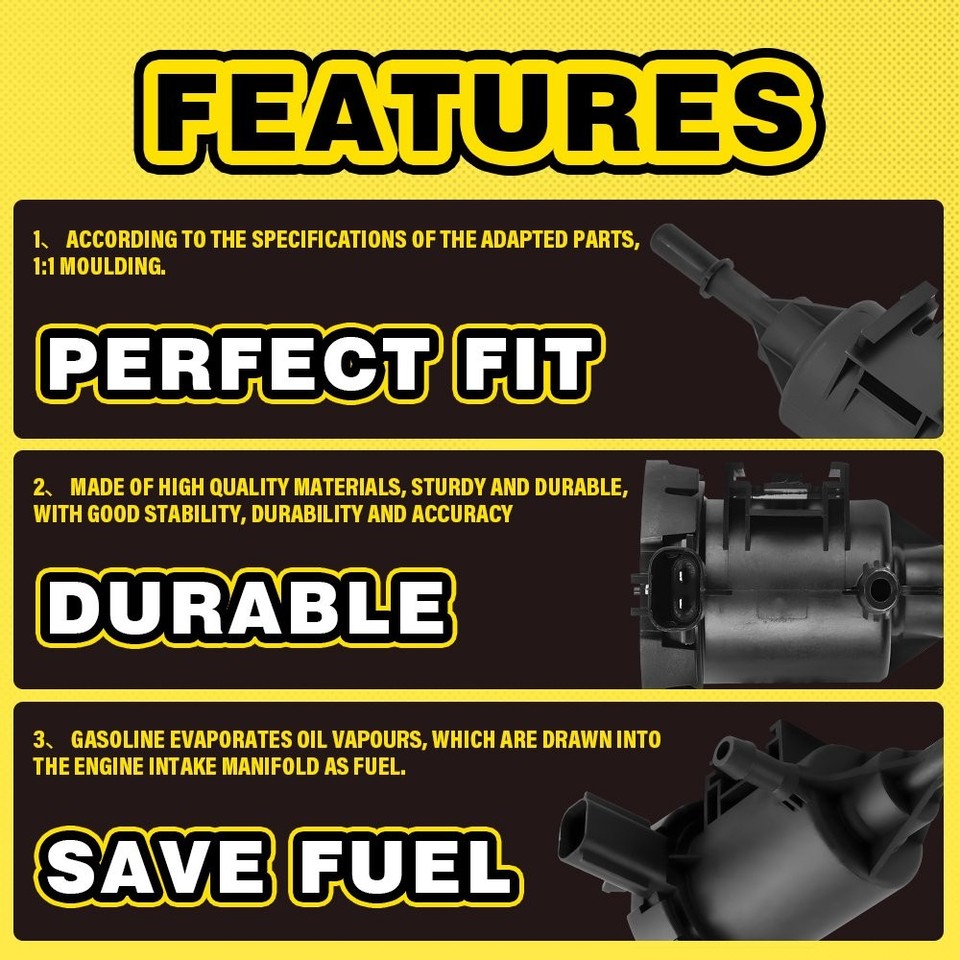 4891741AA Vapor Canister Purge Valve For 2008-2020 Dodge Grand Caravan ...