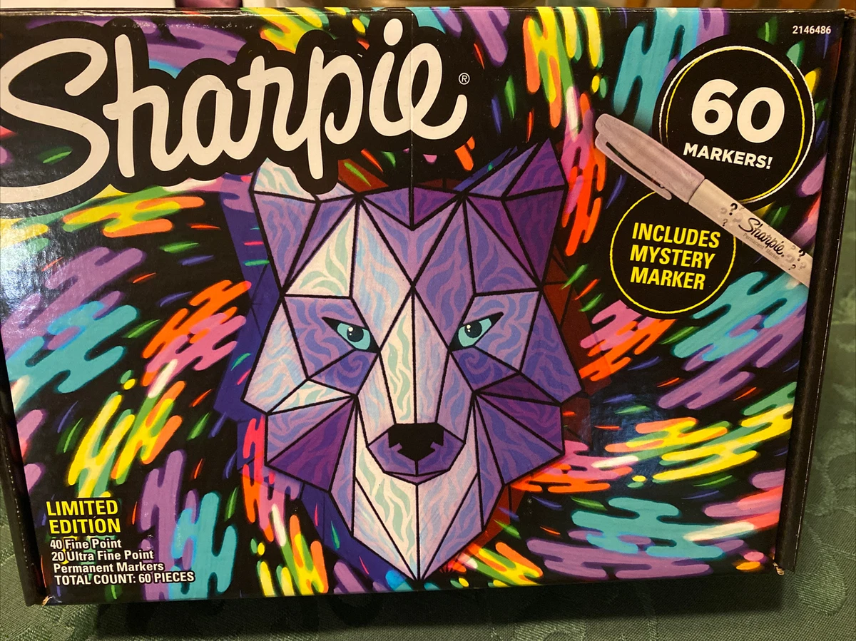 Sharpie Permanent Marker Spinner Pack, Assorted Colors + 1 Mystery ...