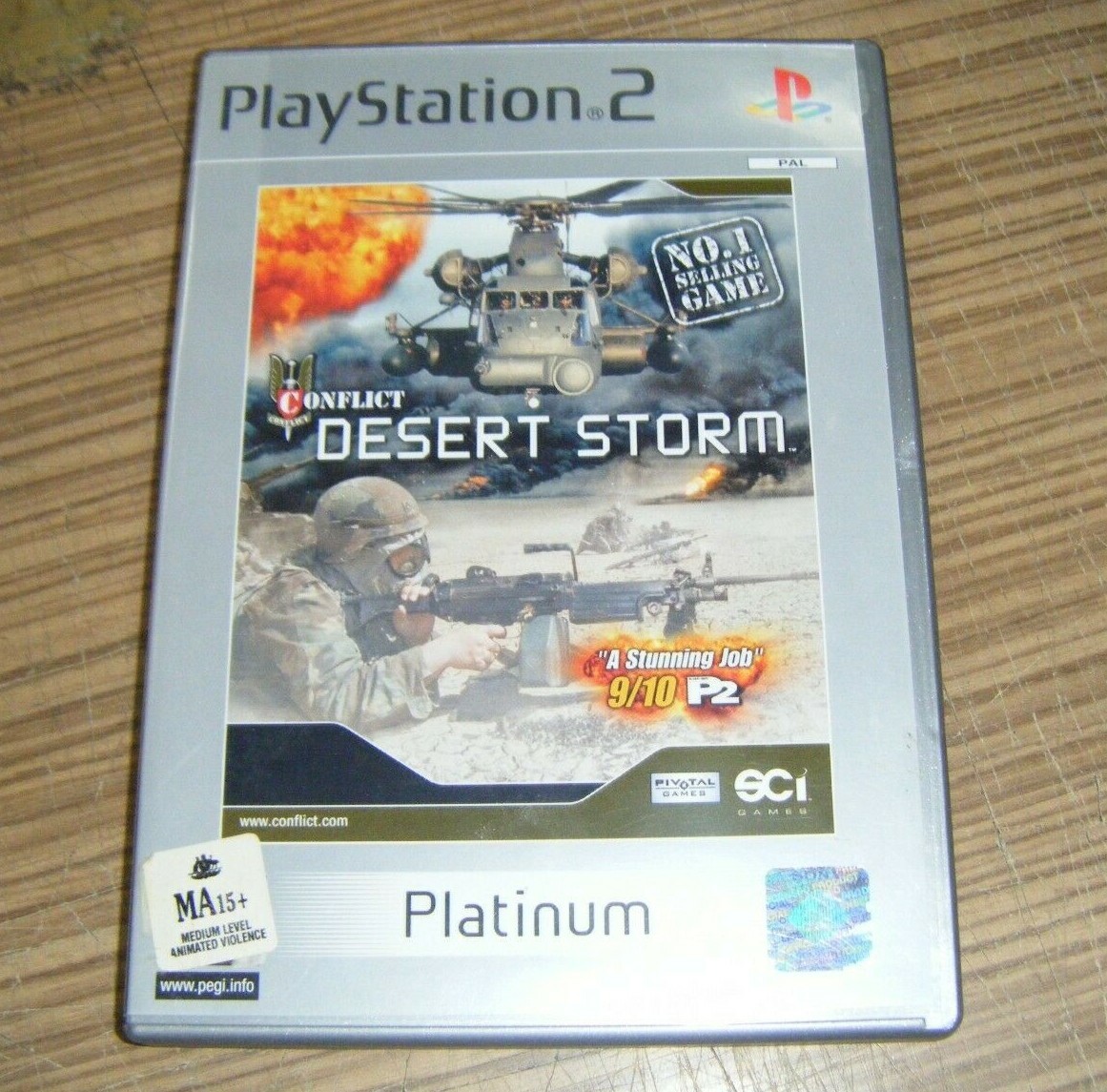 Playstation 2 PS2 Game - Conflict: Desert Storm (Platinum) | eBay Australia