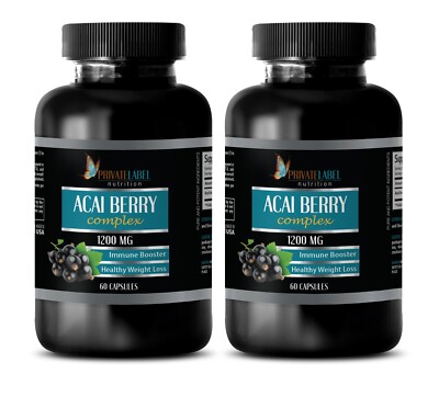 Extended Natural Energy Boost - ACAI BERRY EXTRACT - 2B 120 Caps | eBay