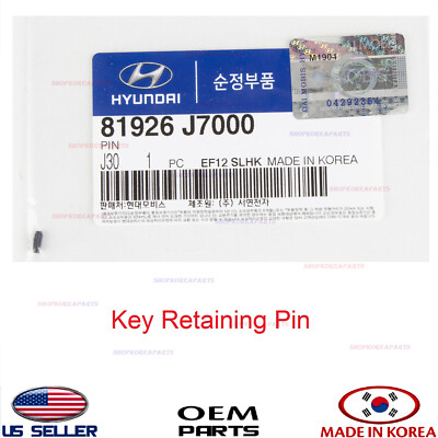 Genuine Key Retaining Pin ⭐OEM⭐ Hyundai Kia *See Compatibility ...
