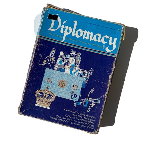 Vintage 1976 Diplomacy Board Game from Avalon Hill Complete Maps And ...