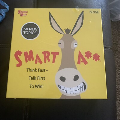 Smart Ass The Ultimate Trivia Board Game by University Games 1360 New ...