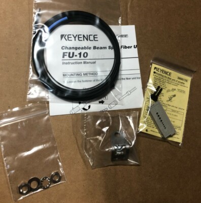 Keyence FU-10 FU10 Fiber Optic Sensor Reflective Fiber Unit New | eBay