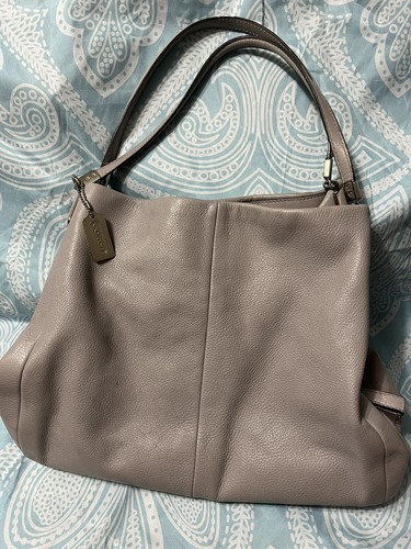 coach womens gray leather - Gem