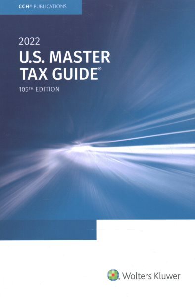 U.S. Master Tax Guide 2022, Paperback by Wolters Kluwer (COR), Like New ...