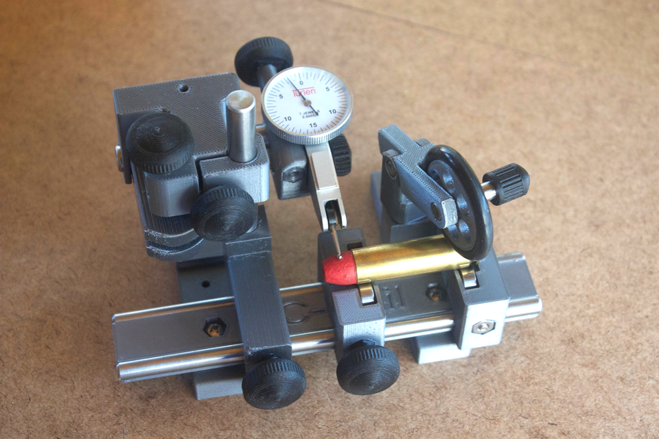 QC-Rail Concentricity Gauge Fixture for Lever Indicators to measure ...