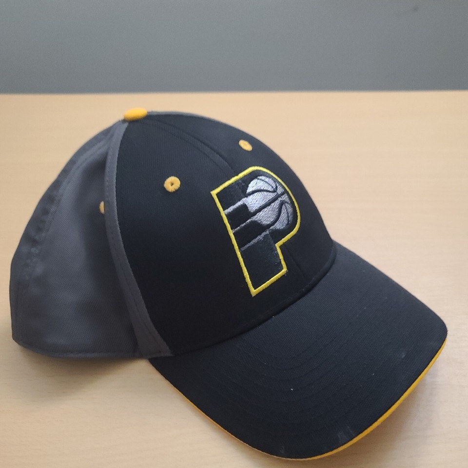 Indiana Pacers NBA Fan Favorite Black Gray Baseball Cap Hat Strapback ...