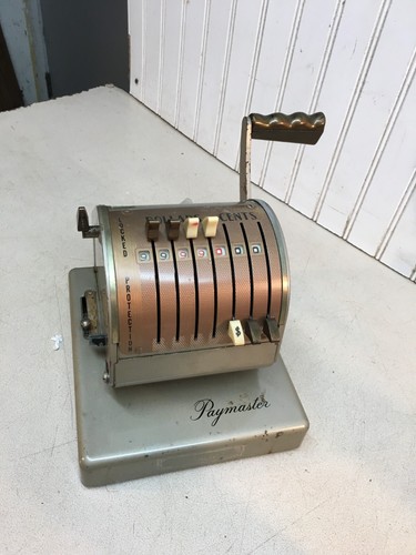 Vintage Paymaster X-900 Check Writing Machine | eBay