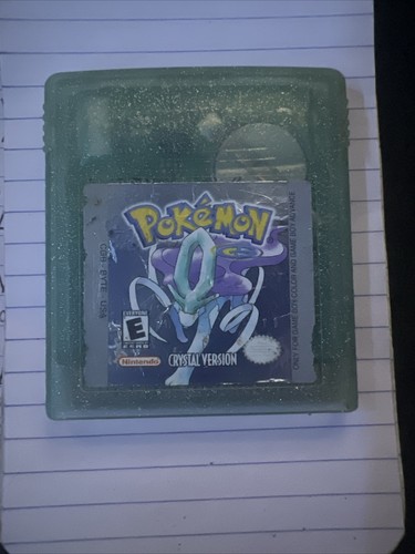 Nintendo Gameboy Color Pokemon Crystal Edition Game | eBay