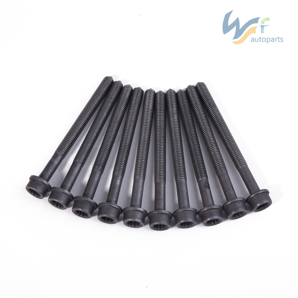 EA888 10Pcs Cylinder Head Bolt For VW Beetle CC Golf Jetta Passat ...