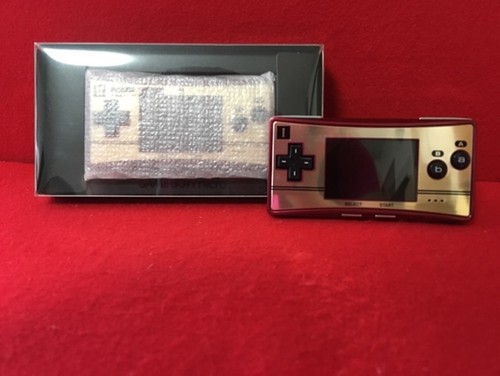 Nintendo Gameboy Micro Famicom Color Console 20th & Face Plate Famicom ...