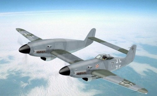 Messerschmitt Me 609 German Fighter Aircraft Wood Model Free Shipping ...