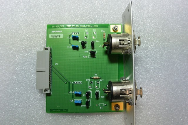 HARRIS INTRAPLEX MA-504 ANALOG AUDIO INPUT MODULE ADAPTER 9547-2132 for ...