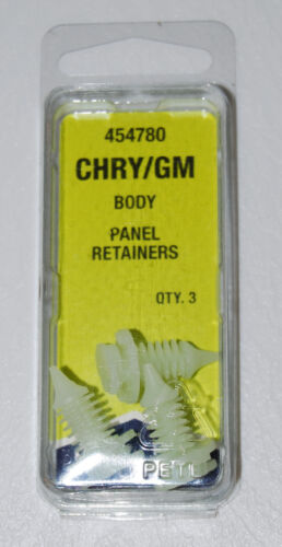 NIB Needa Parts Body 3ct White Panel Retainers for GM or Chrysler ...