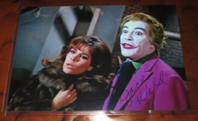 Jane Wald sexy actress model signed autographed photo Batman TV show 3 ...