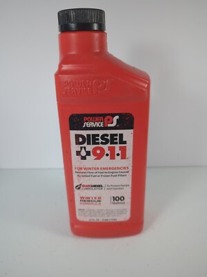 911 Power Service 8025 32 oz Diesel 911 Fuel De-Icer Additive | eBay