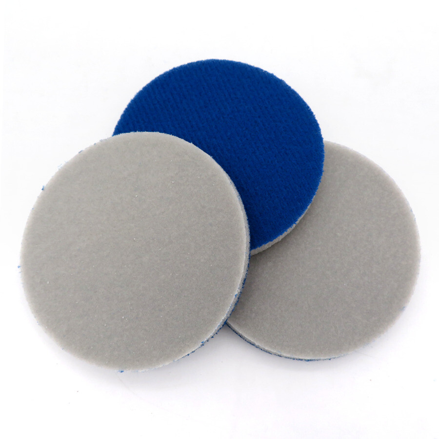 3" 75mm Wet Dry Sponge Foam Sandpaper Hook Loop 500-3000 Grit Paper For ...